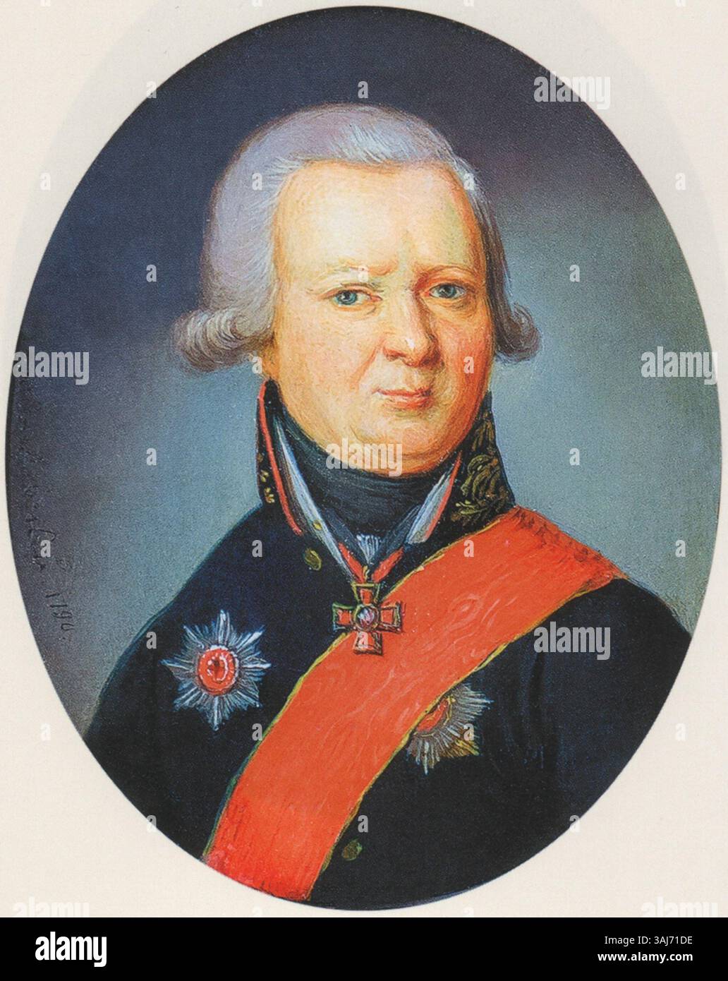 This 1811 portrait of Kachka Gavriil Simonovich, painted by an unknown ...
