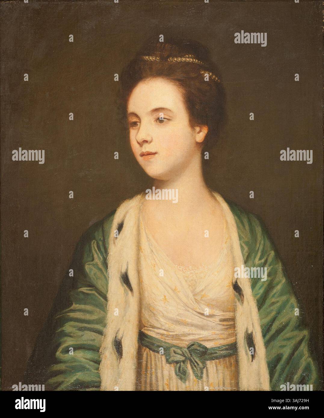 This 1760 portrait by Sir Joshua Reynolds shows Lady Juliana Colyear ...