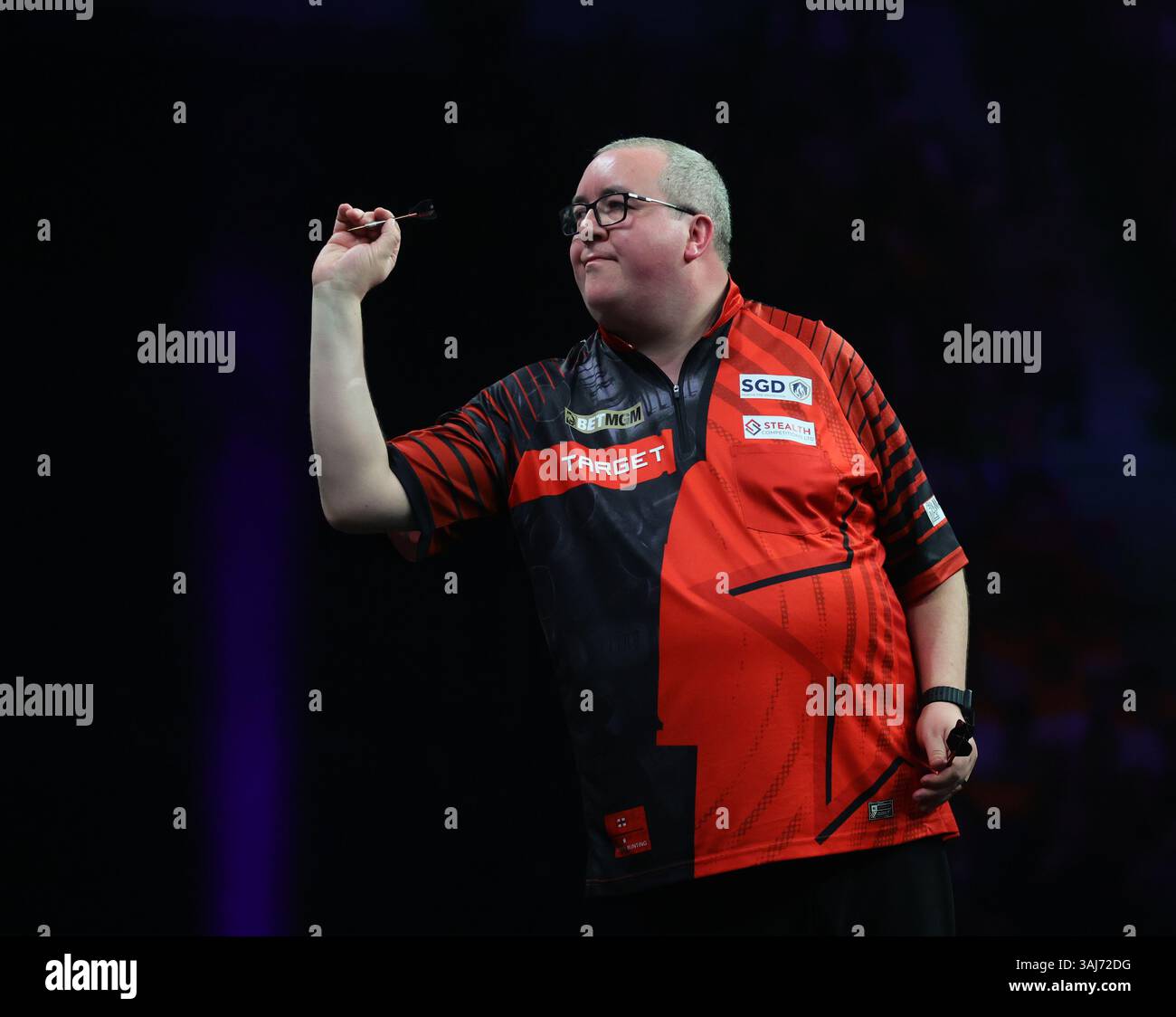 AO Arena, Manchester, UK. 10th Apr, 2025. 2025 PDC Premier League Darts ...