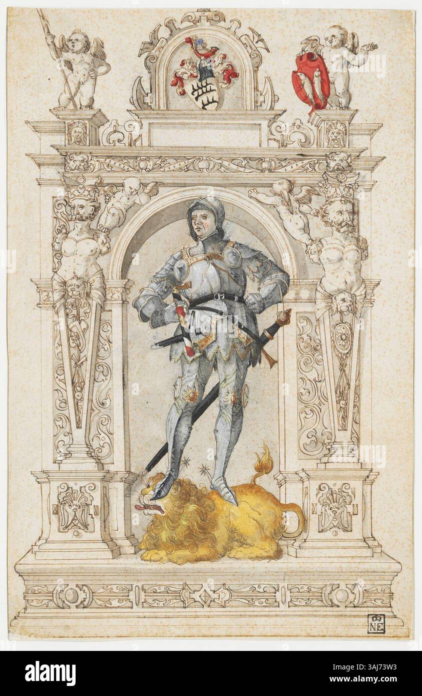 Portrait of Eberhard IV, Count of Württemberg, by Hans Steiner. This ...