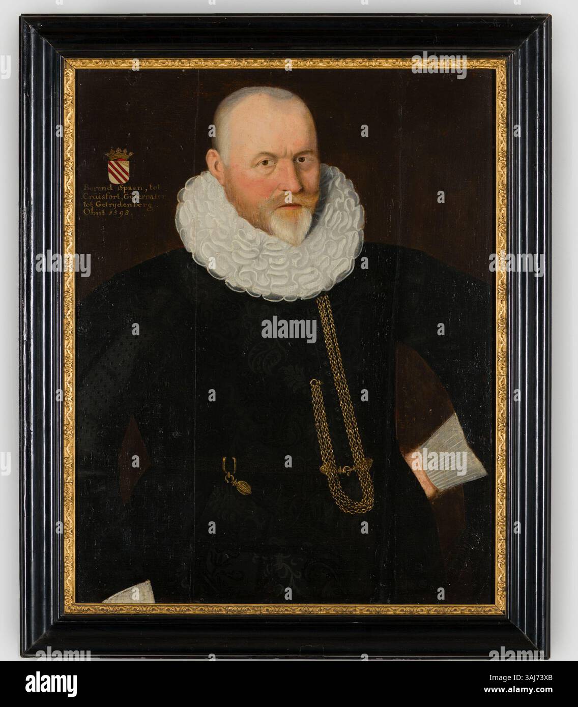 This 16th-century portrait from between 1575 and 1599 depicts Berndt ...