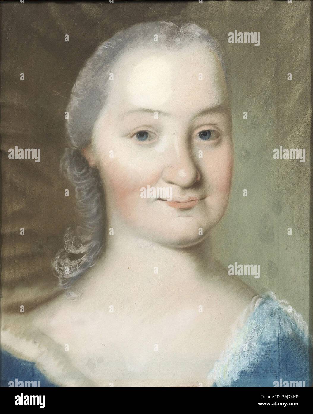 This 18th-century pair of portraits, attributed to the German School ...