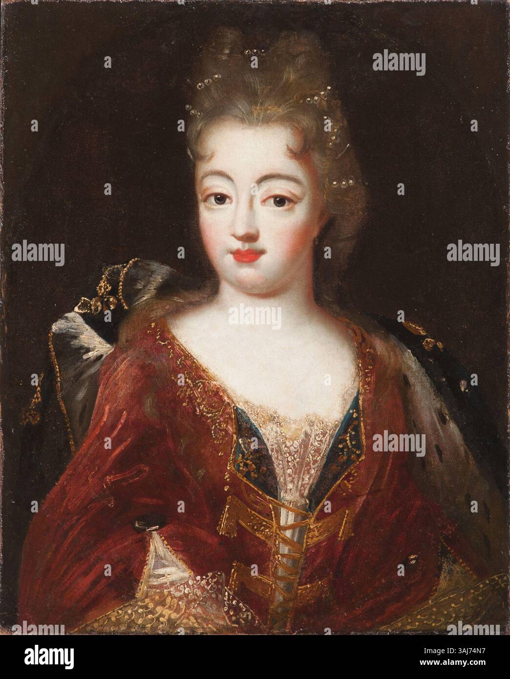 The portrait depicts an unidentified princess, once misidentified as ...