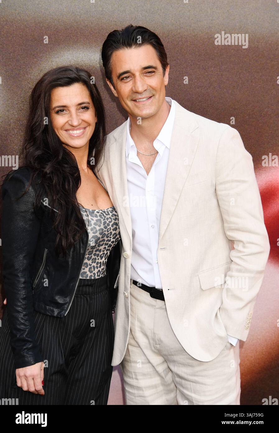 HOLLYWOOD, CALIFORNIA - APRIL 08: Carole Marini and Gilles Marini ...