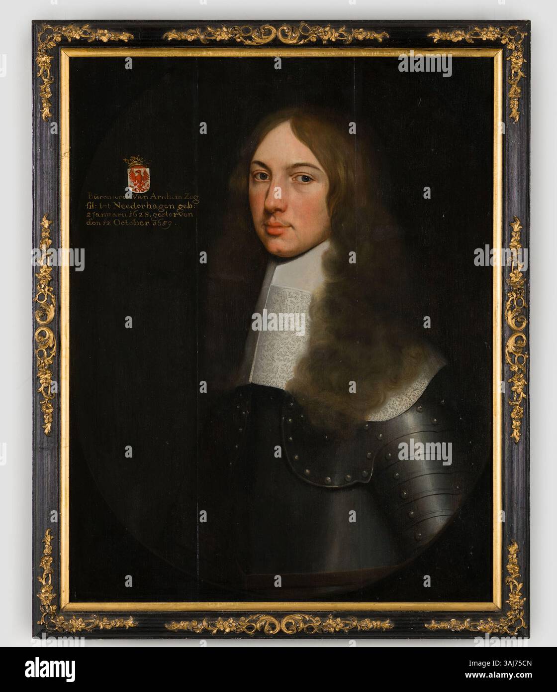 This portrait, painted between 1650 and 1674, depicts Burchardt van ...
