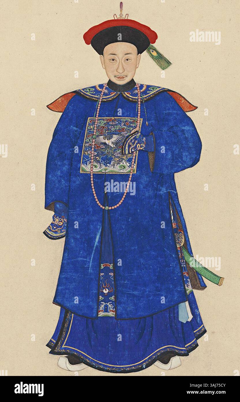 Painting by Fu Changan from the Qing dynasty, dating between 1788 and ...