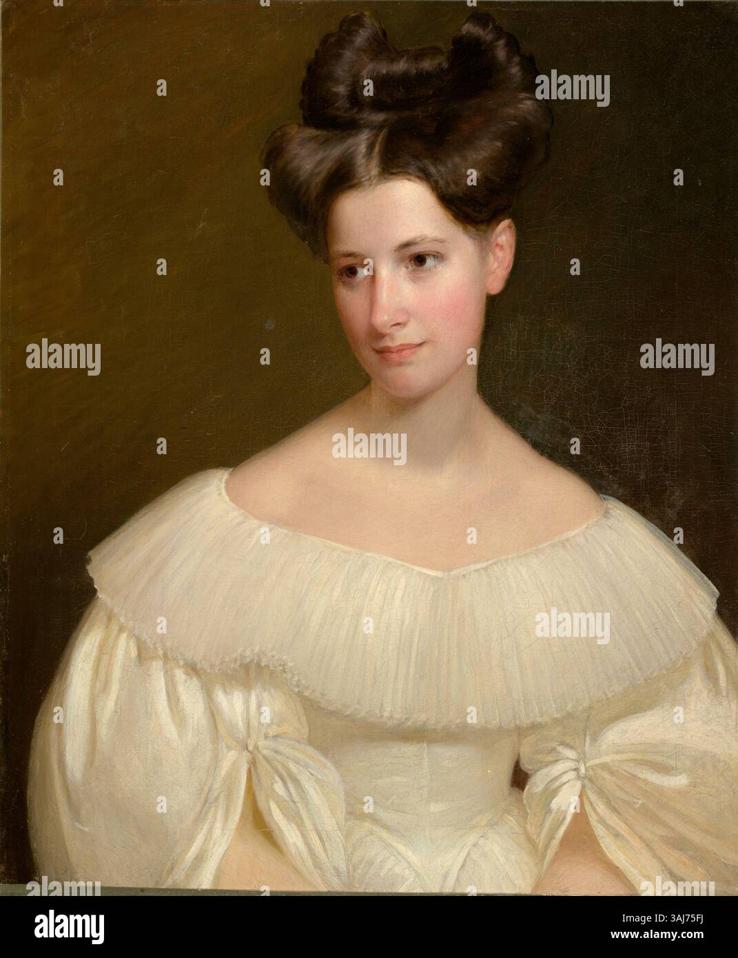 Francis Alexander’s 1830 portrait of Mary Crowninshield Silsbee Sparks ...