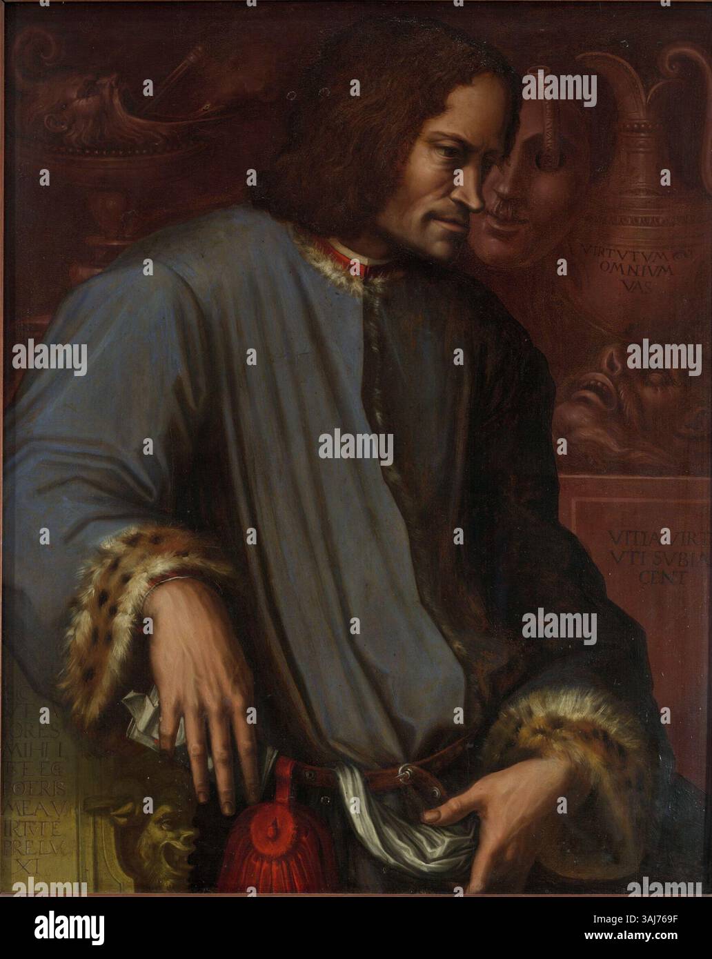 This portrait, painted by Giorgio Vasari, depicts Lorenzo de' Medici ...