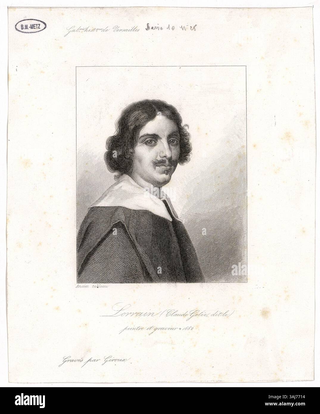 This print by Claude Lorrain, also known as Claude Gelée, is engraved by Giroux. It is part of ...