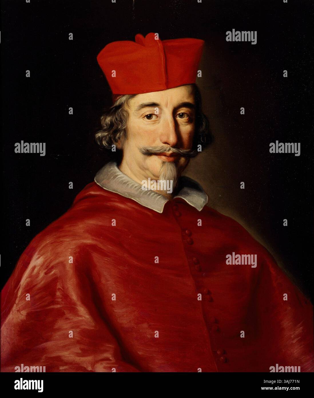 This 17th-century portrait by Jacob Ferdinand Voet portrays Cardinal ...