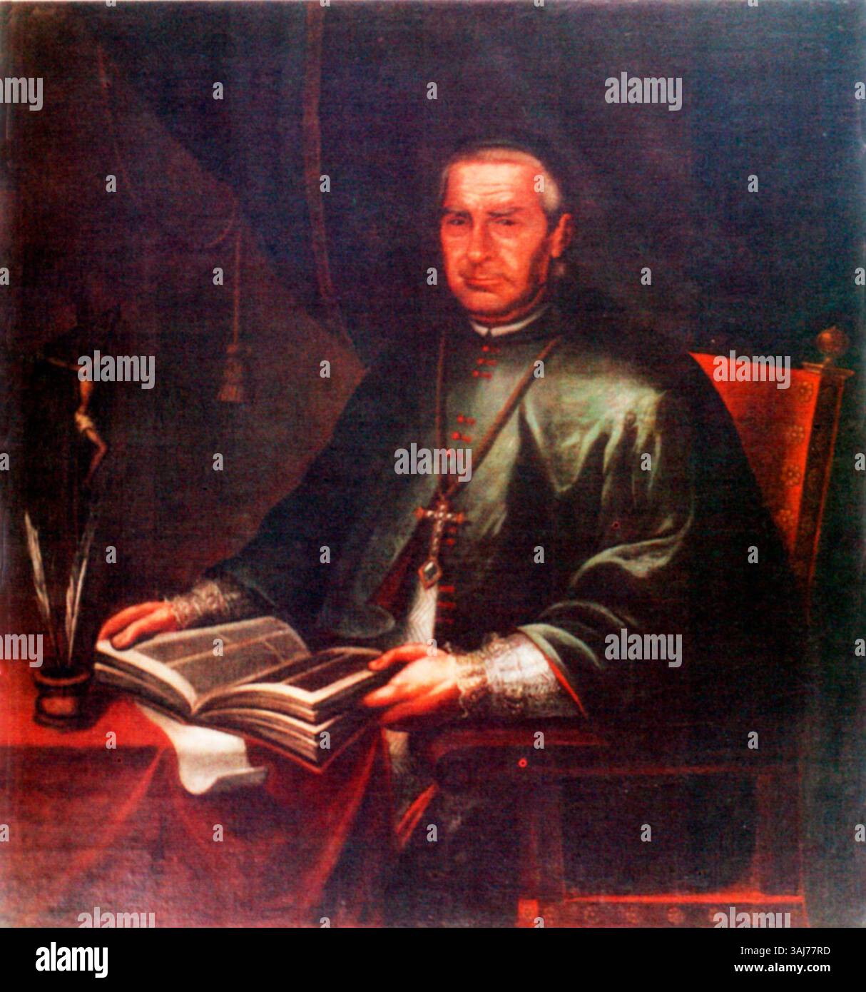 This portrait of Pedro Antonio Barroeta y Ángel, Archbishop of Granada ...