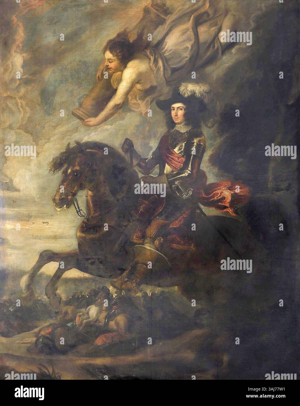 The equestrian portrait of Carlo Colonna, painted by Peter Paul Rubens ...