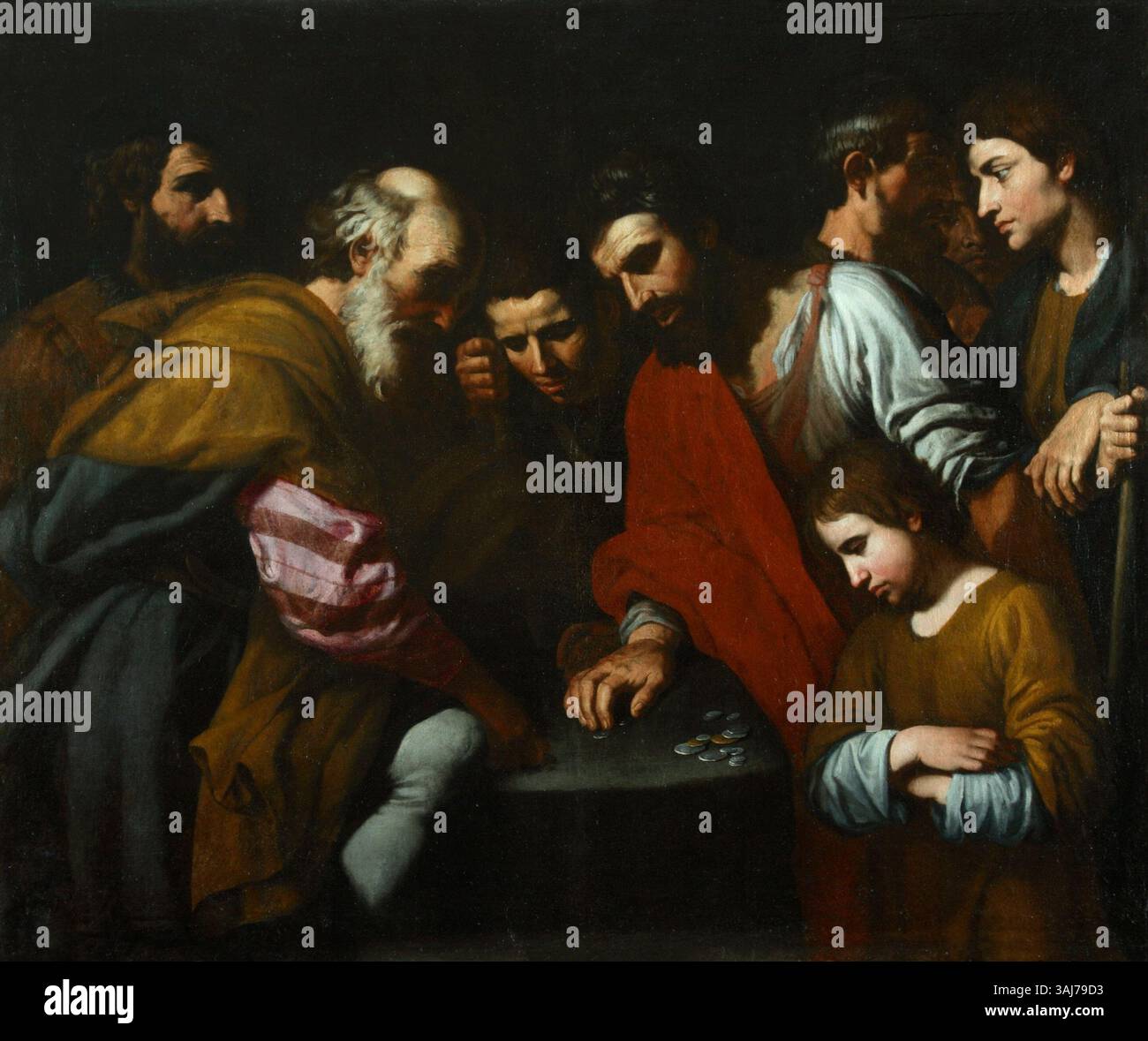This oil painting by the Circle of Nicolas Tournier, circa 1601-1625 ...