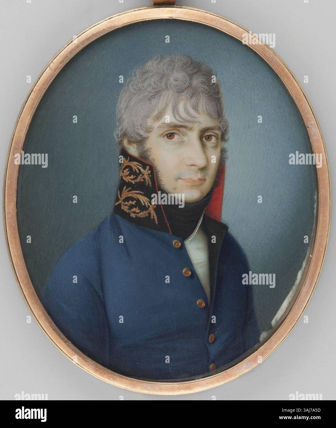 Portrait of Kovanko Ivan Afanasievich, an artwork from 1802, depicting ...