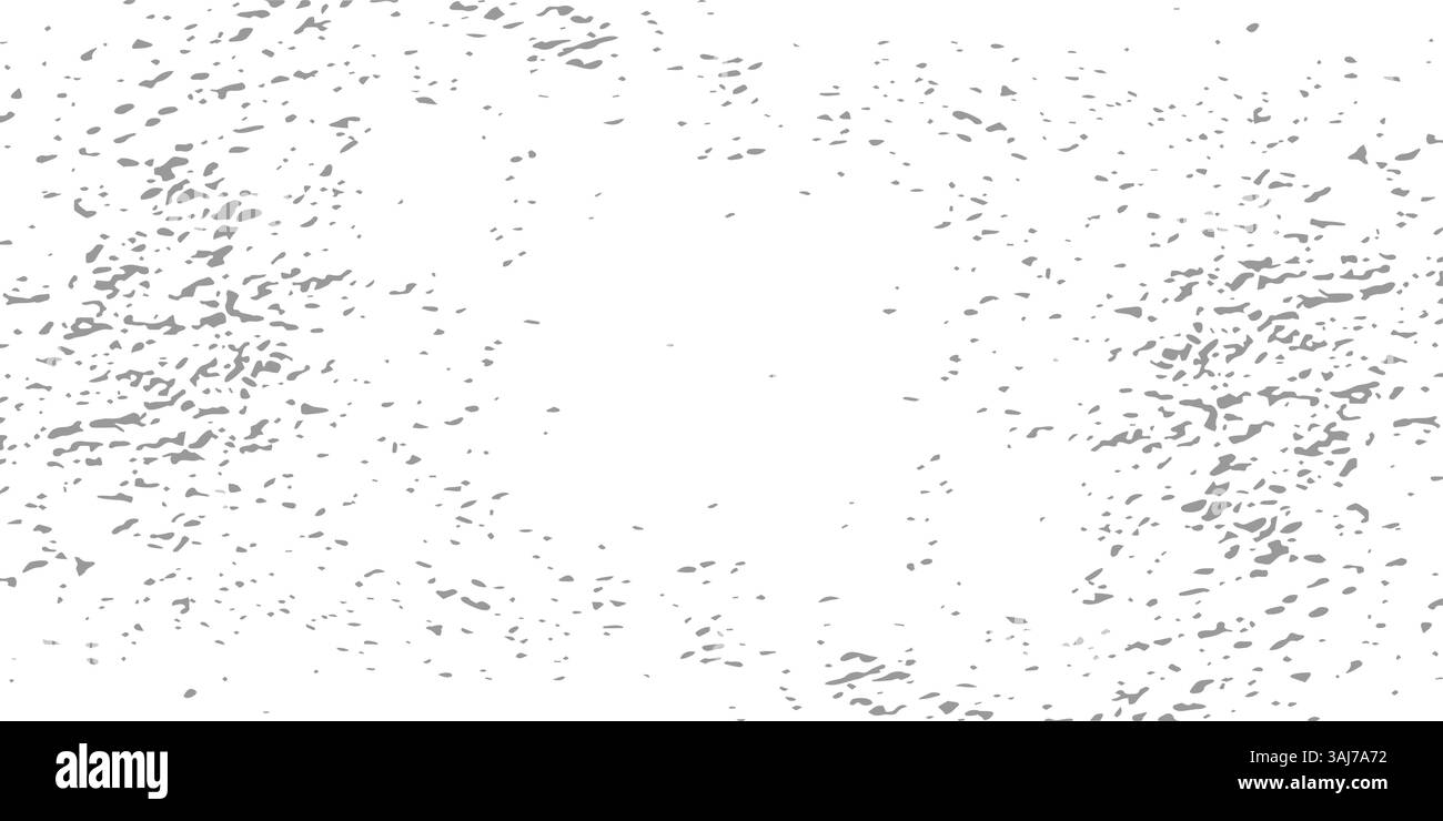 Background with grey grunge grainy texture forming decorative border ...