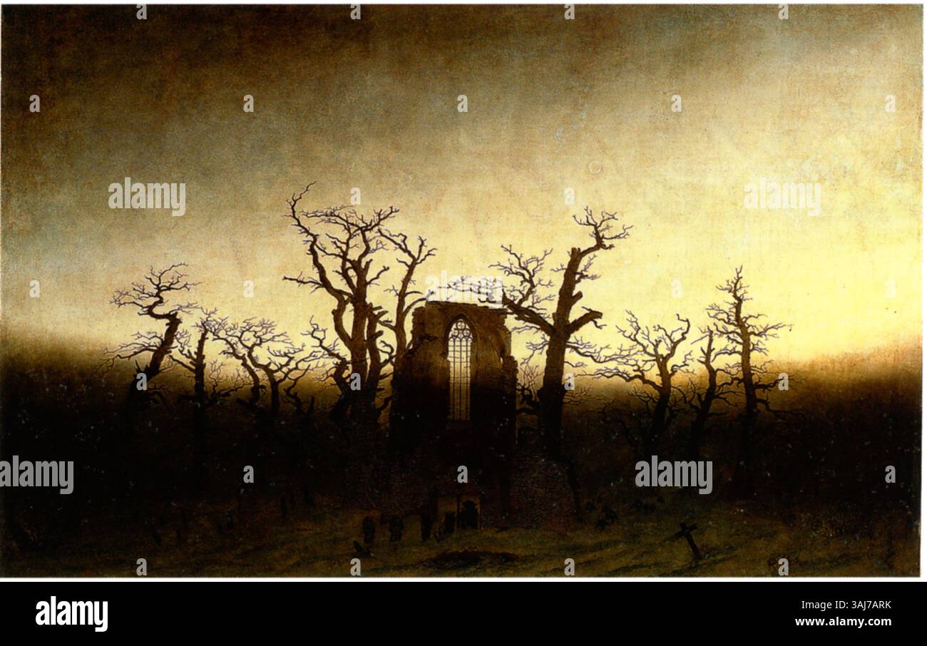 Friedrich spirituality in art hi-res stock photography and images - Alamy