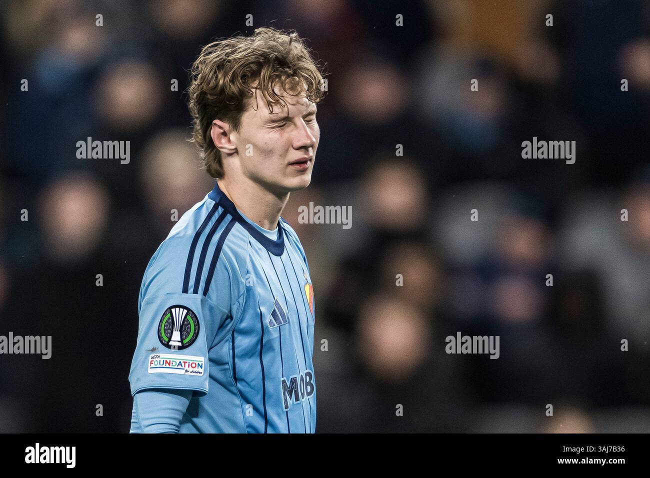 Stockholm, Sweden. 10th Apr, 2025. 250410 August Priske Flyger of ...