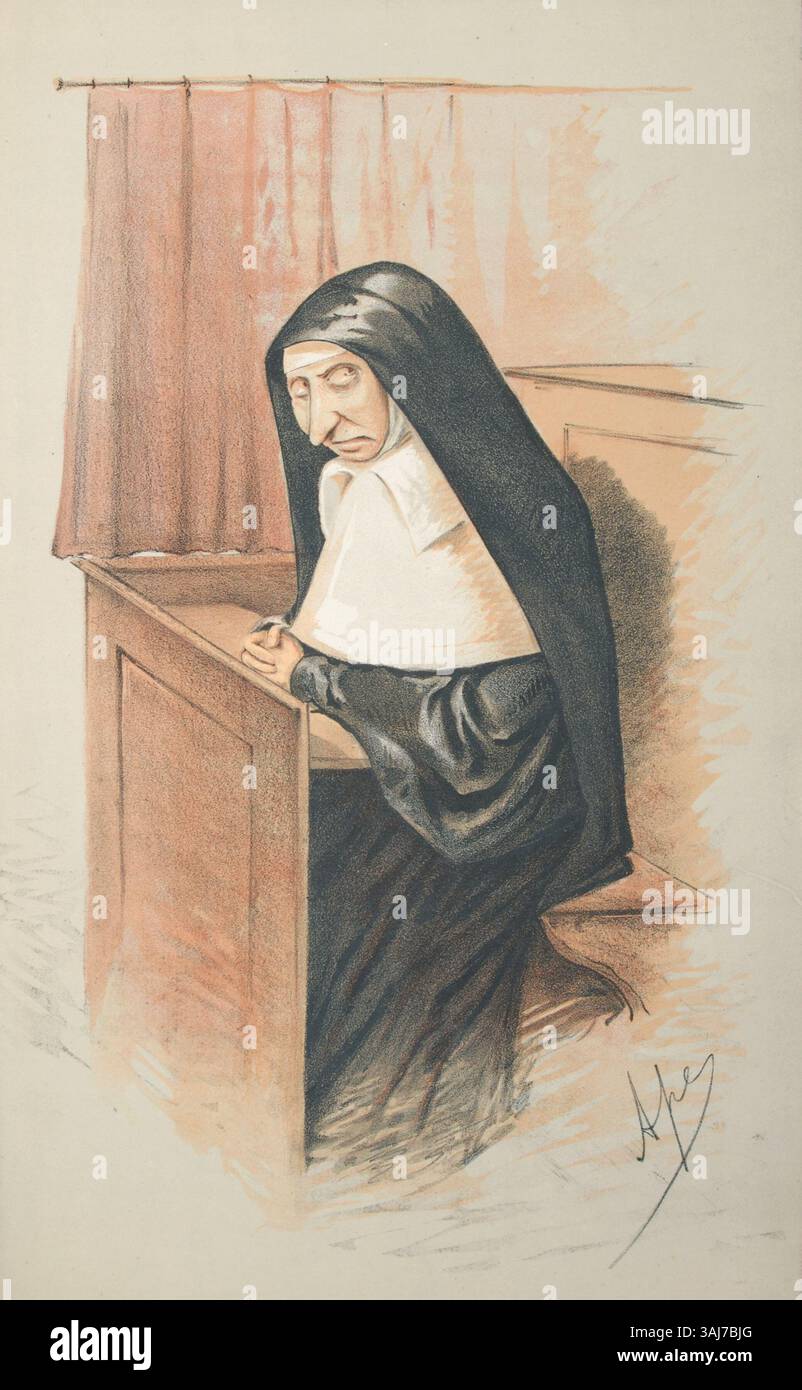 This caricature of Mrs. Mary Ann Starr, created by Carlo Pellegrini in ...