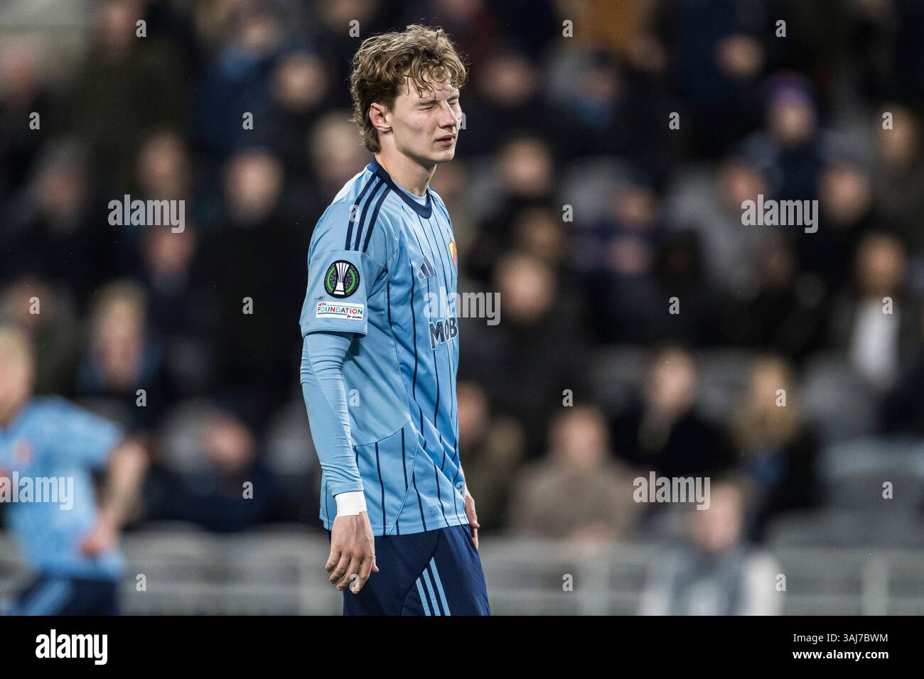 Stockholm, Sweden. 10th Apr, 2025. 250410 August Priske Flyger of ...