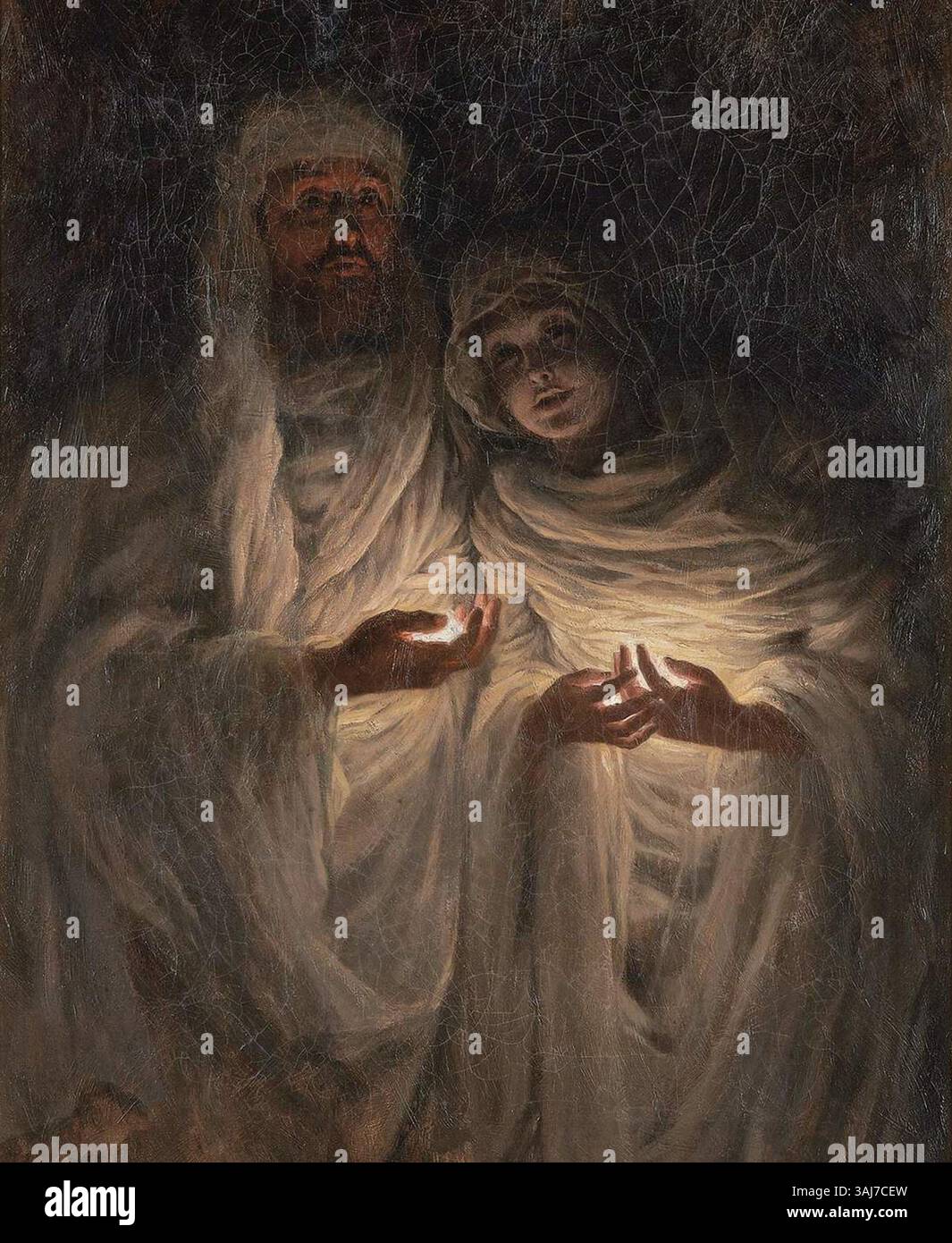 'La aparición' (The Apparition) is a painting by French artist James ...