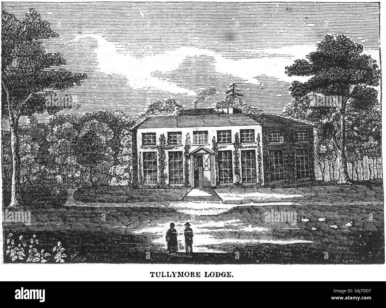 Tullymore Lodge, located near Broughshane in County Antrim, was built ...