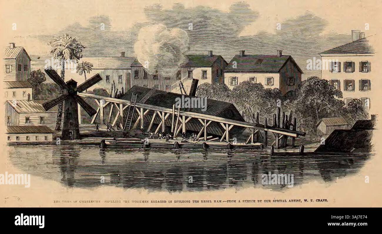 This wood engraving, published in Frank Leslie's Illustrated Newspaper ...