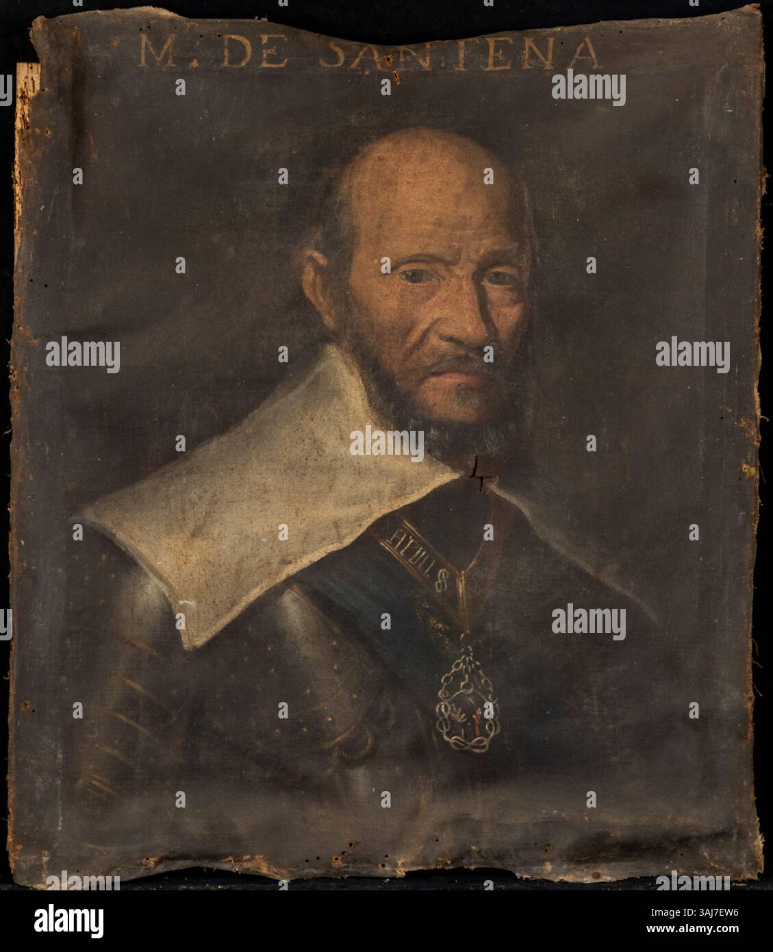Portrait of an unknown knight from the 17th century, showcasing the ...