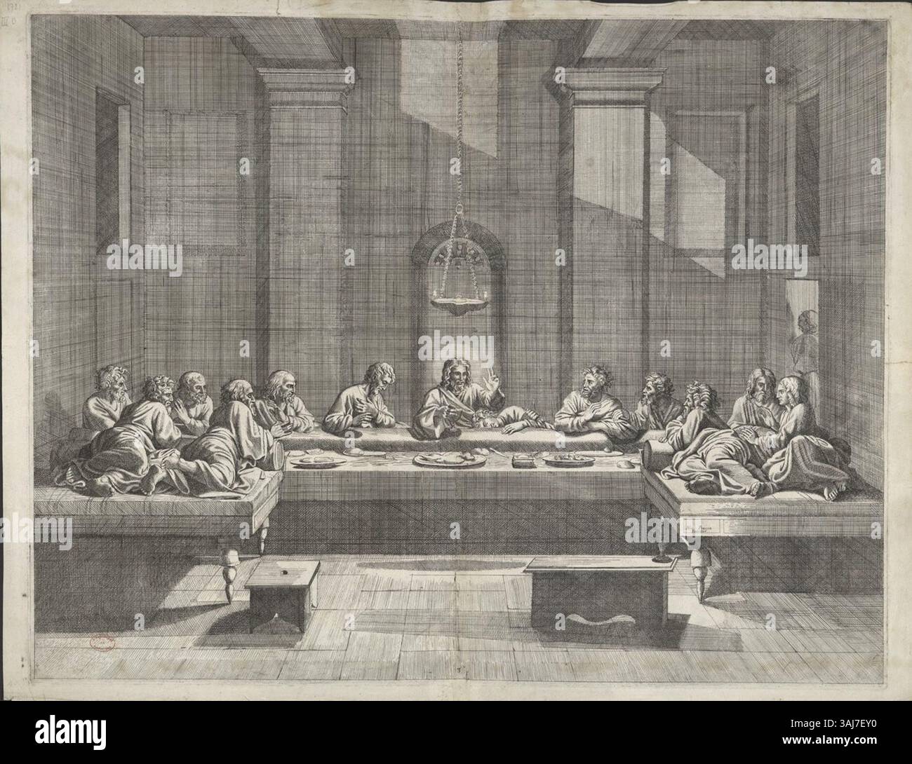 Jean Dughet’s Sacramentum Eucharistiae, circa 1650, illustrates the ...