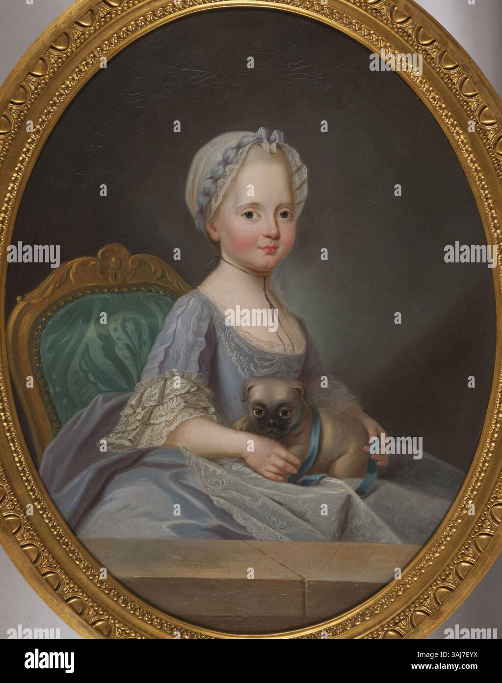 Joseph Ducreux’s 1768 portrait of Princess Élisabeth of France (1764 ...
