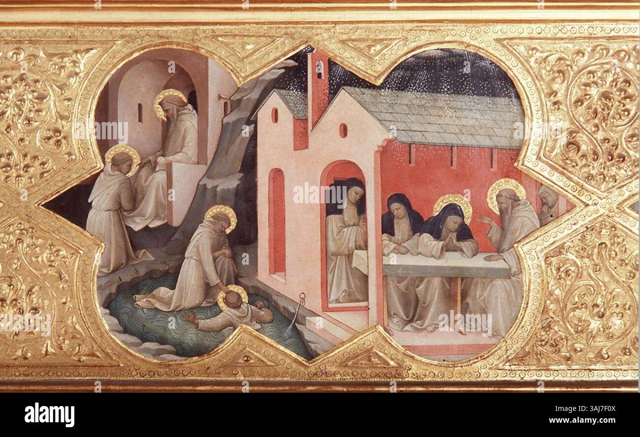 Lorenzo Monaco’s 'Salvataggio di San Placido' (The Rescue of Saint ...