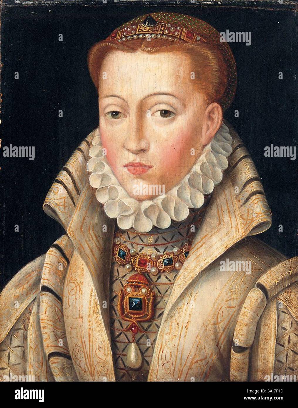This portrait, formerly attributed to Lady Jane Grey, is now believed to depict a 16th-century ...