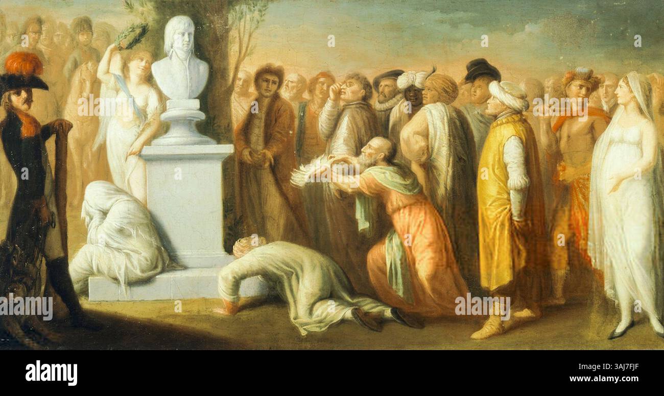 Felice Guascone’s 1802 painting depicts Italian exiles arriving in ...