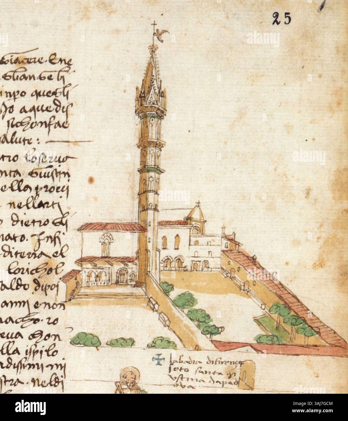 This Codice rustici manuscript illustration from the 1440s features a ...