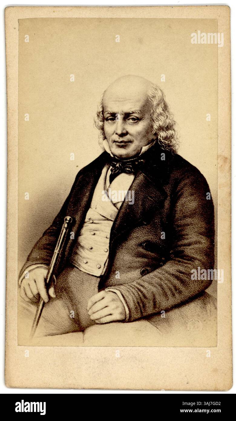 This 1855-1857 portrait of French songwriter Pierre-Jean de Béranger by ...