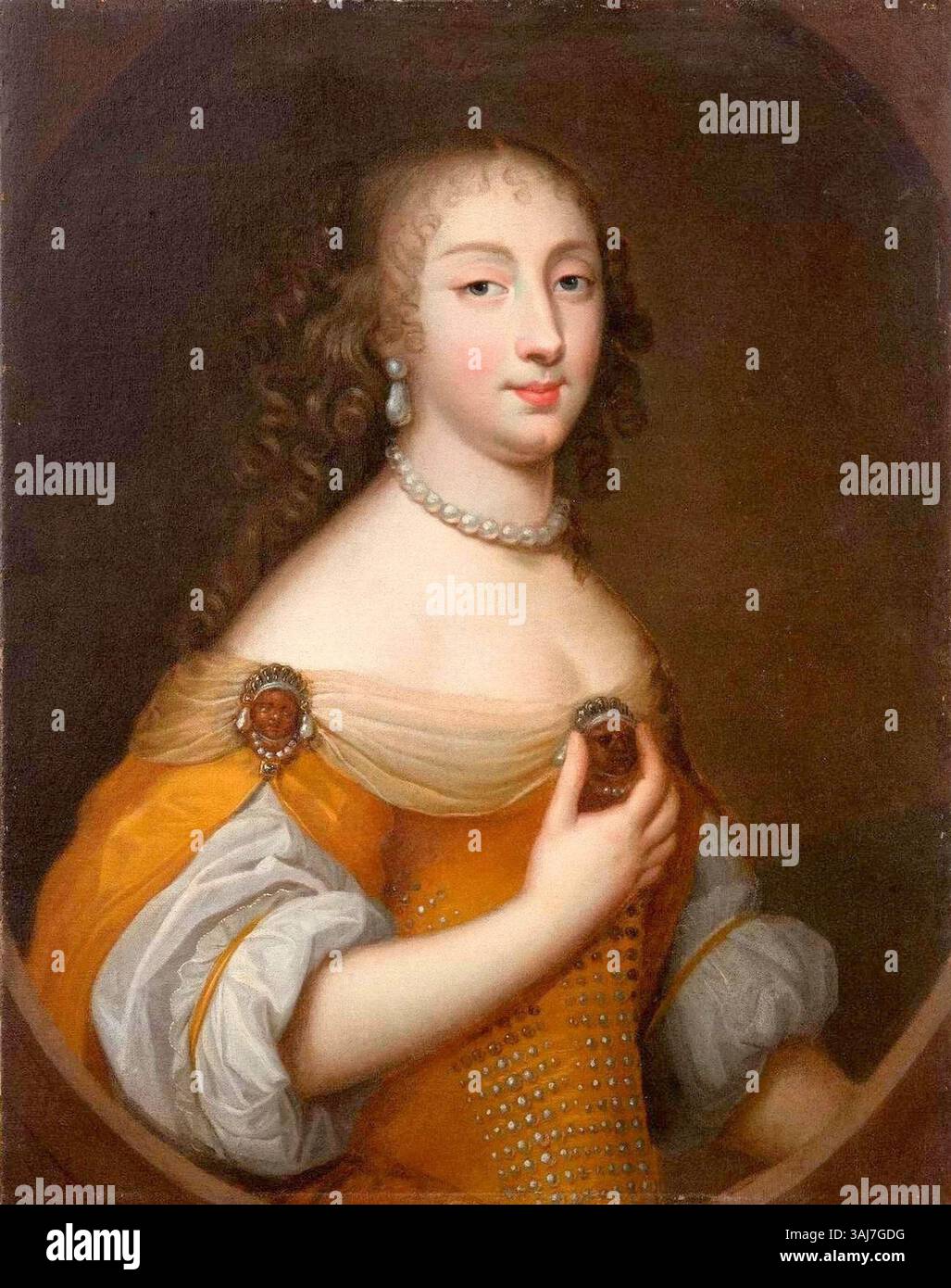 This 18th-century portrait, based on a work from the mid-17th century ...