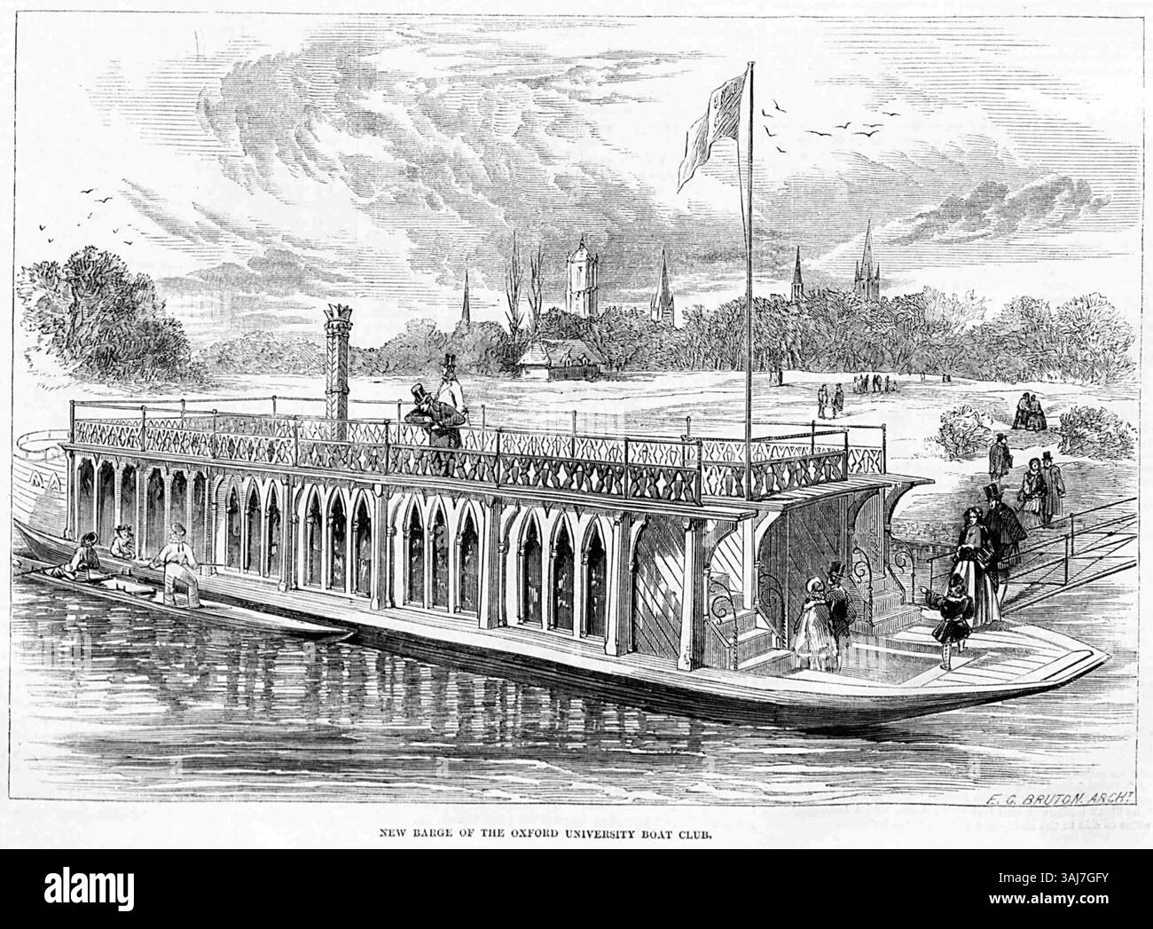 The 3 March 1855 edition of 'Pen and Pencil' includes an illustration ...