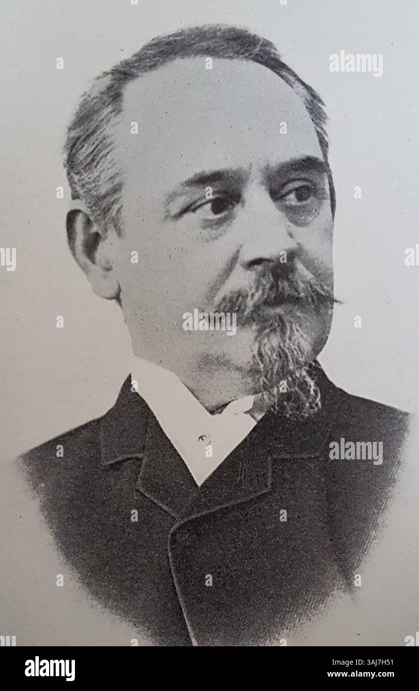 A portrait photograph of Alfred Wahlberg, a prominent Swedish artist, included in the collection ...