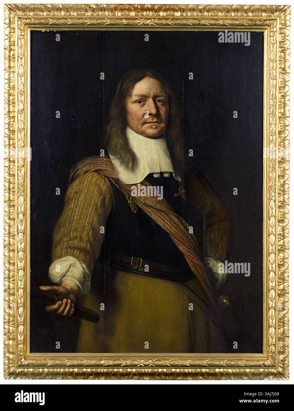 A portrait of Eilco Clant, Kapitein-Commandeur of Bourtange, painted ...