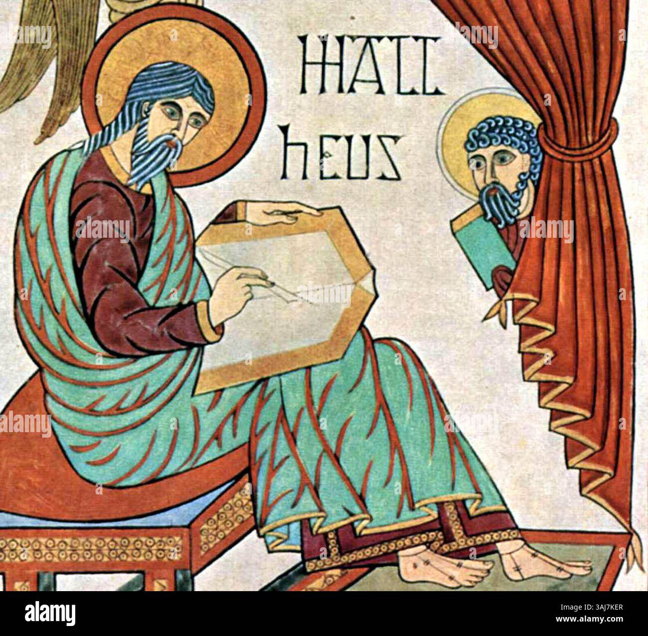 Anglo saxon gospel hi-res stock photography and images - Alamy