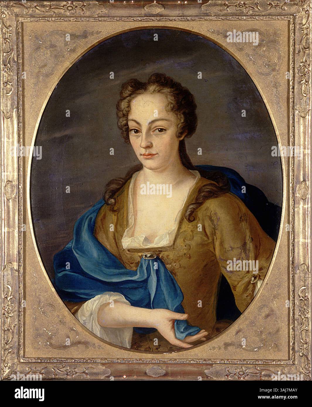 This portrait of Margaretha Josina Alberda van Dijksterhuis was painted ...