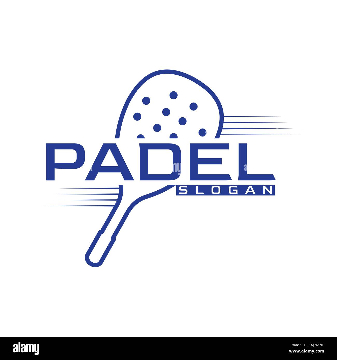 Simple Silhouette Logo Racket Illustration Vector Design Sports Logo ...