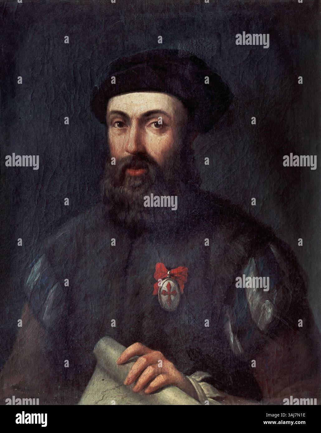 This portrait of Ferdinand Magellan (1480–1521), the famous Portuguese ...