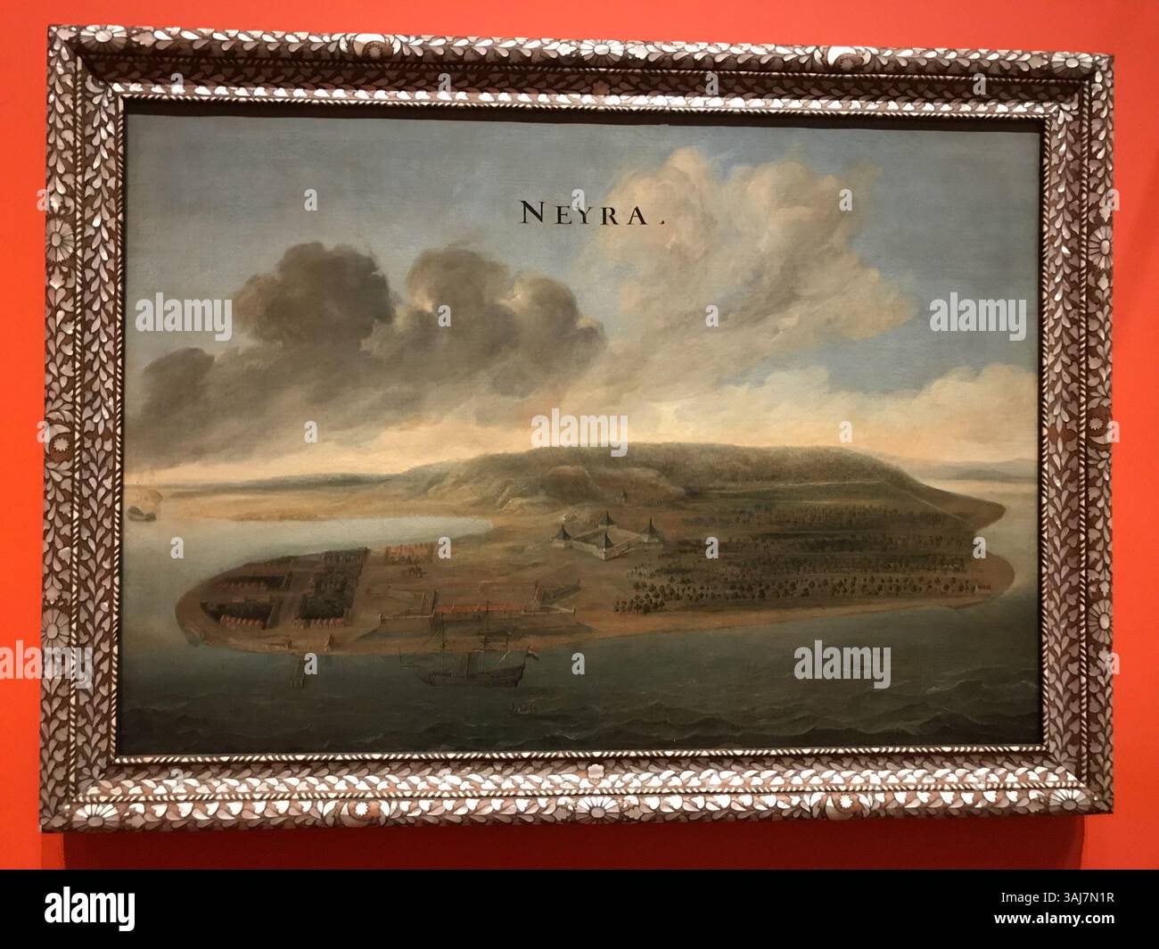 Johannes Vingboons' 1662-1663 painting depicts the Dutch East India ...