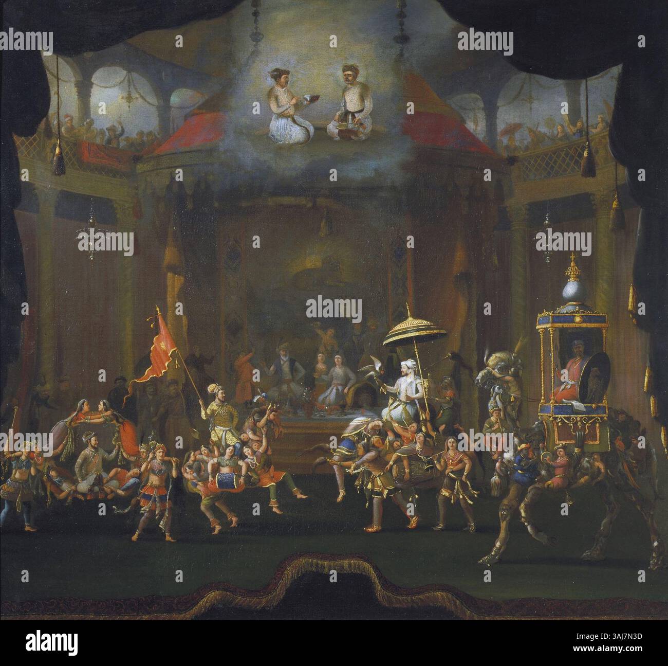 This 1665 painting by Willem Schellinks portrays Shah Jahan’s sons ...