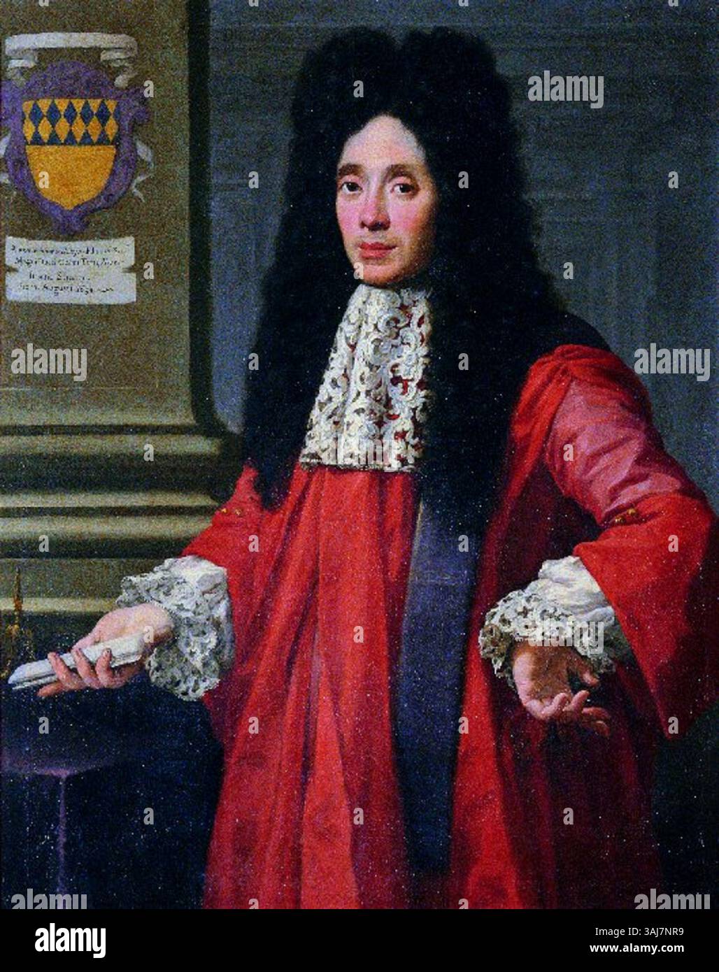 This 17th-century portrait depicts Senator Antonio Antinori ...