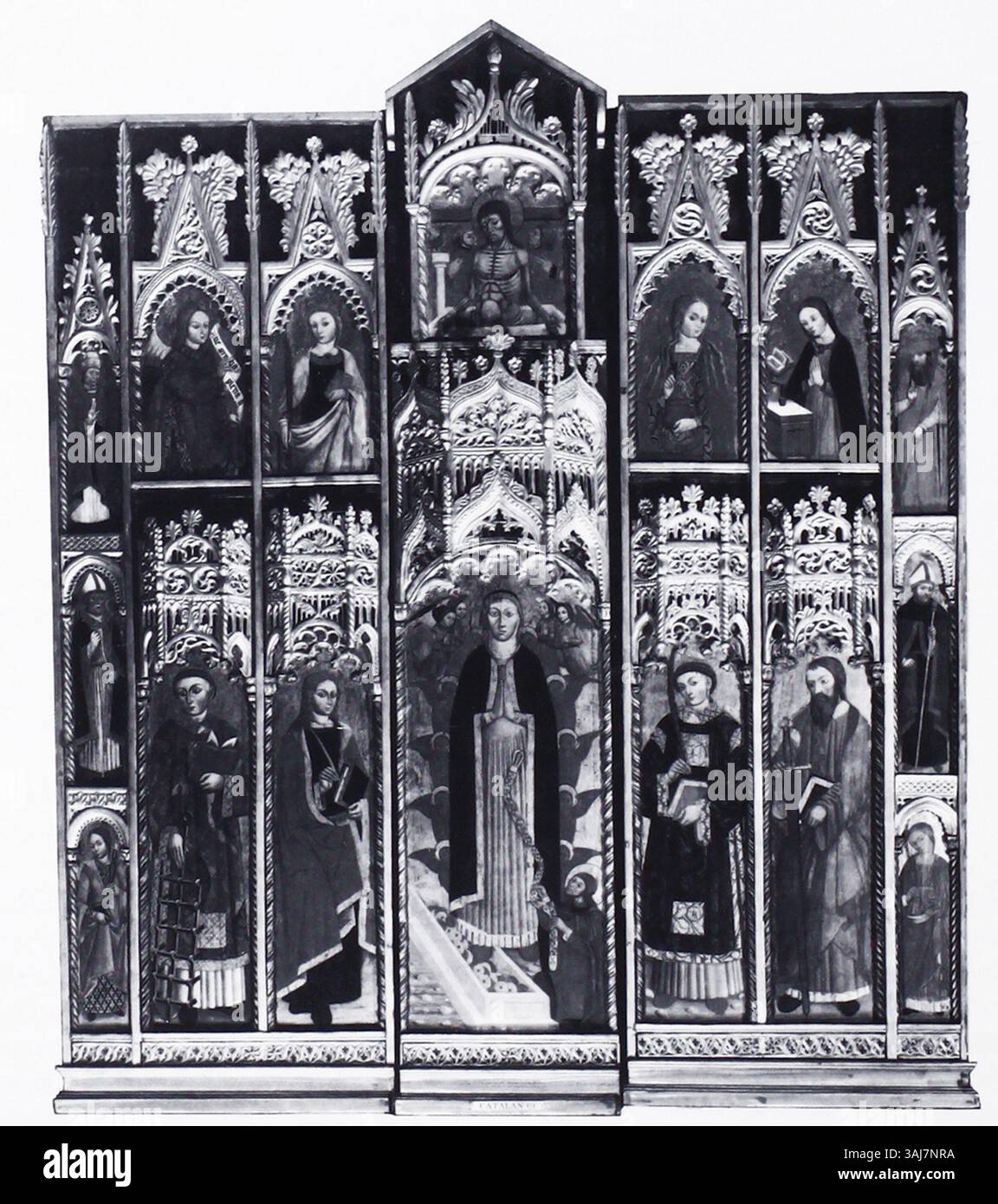 This late 15th-century Italian religious painting illustrates Saint ...