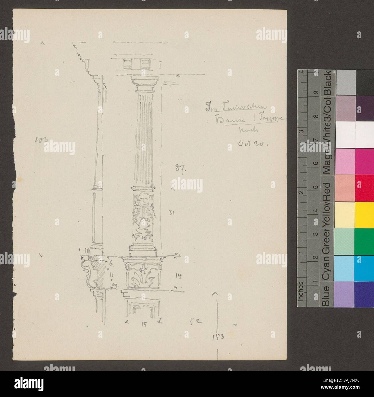 This 1861 painting by Johann Rudolf Rahn depicts a view of the ...