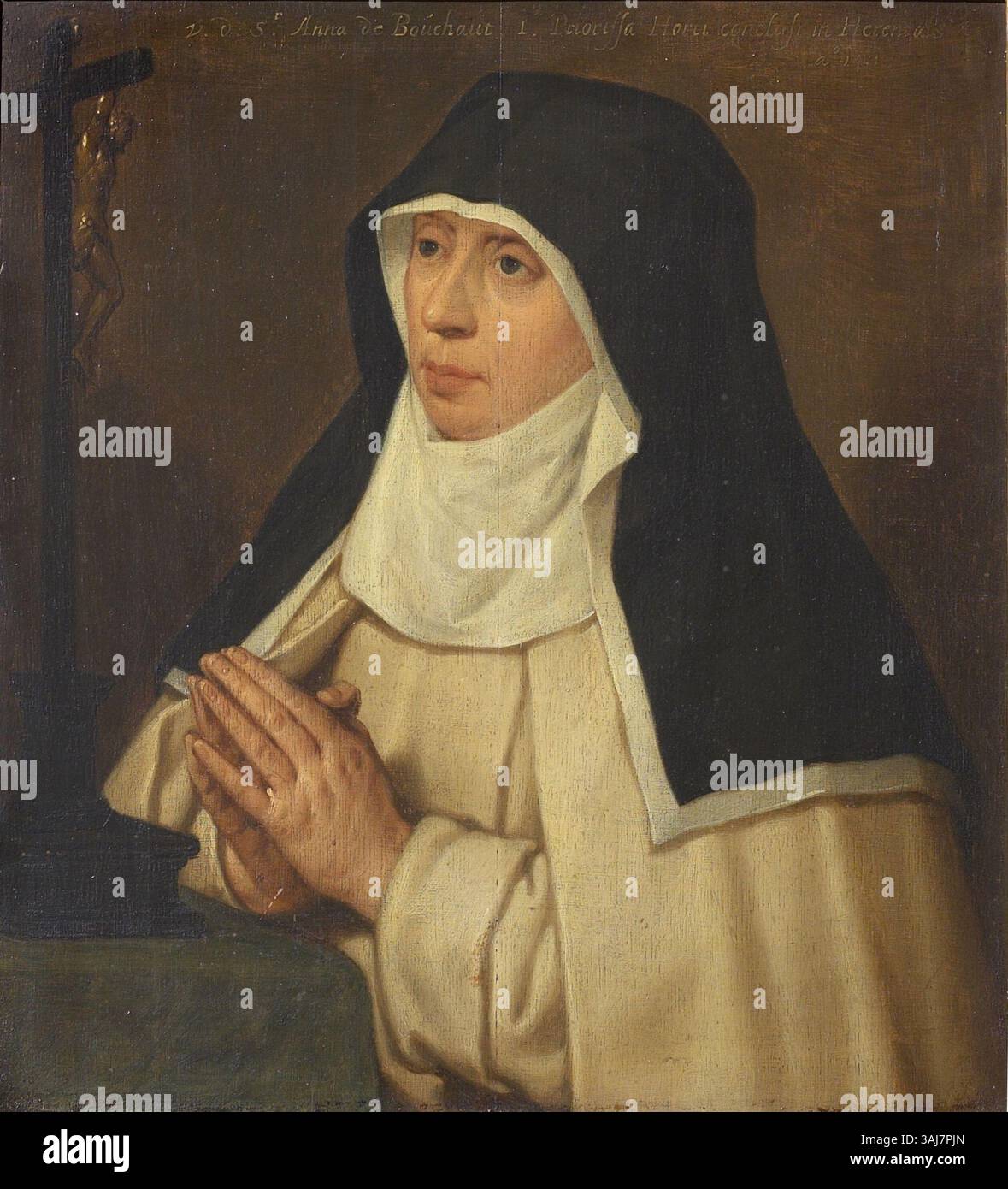 This 17th-century portrait by Peter Franchoys depicts Anna de Bouchaut ...