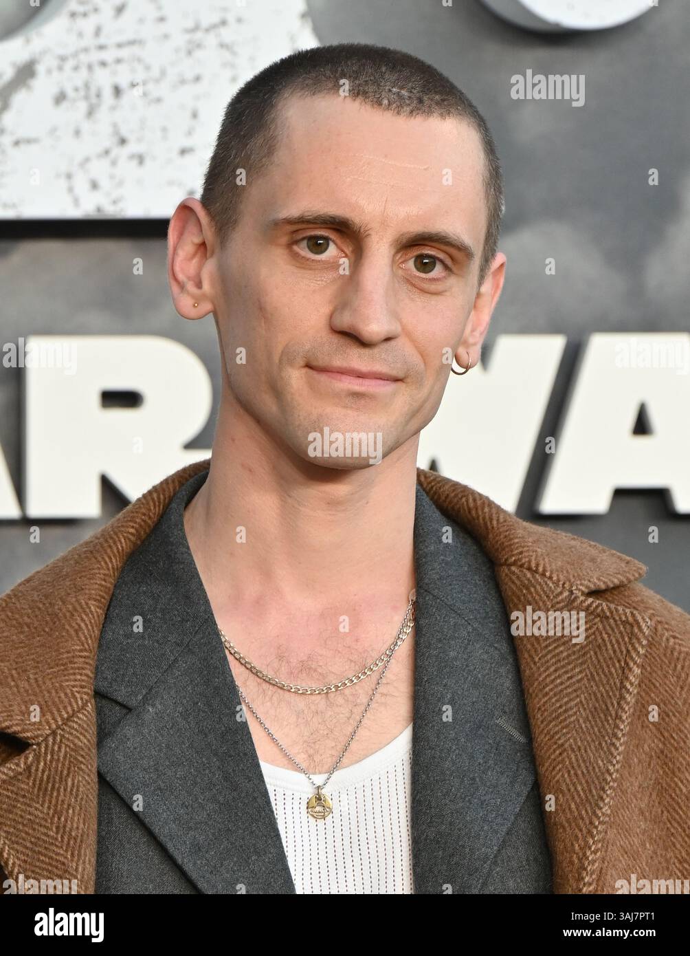 LONDON, ENGLAND - APRIL 10 2025: Jacob James Beswick attends the "Andor" Season Two UK Sneak ...