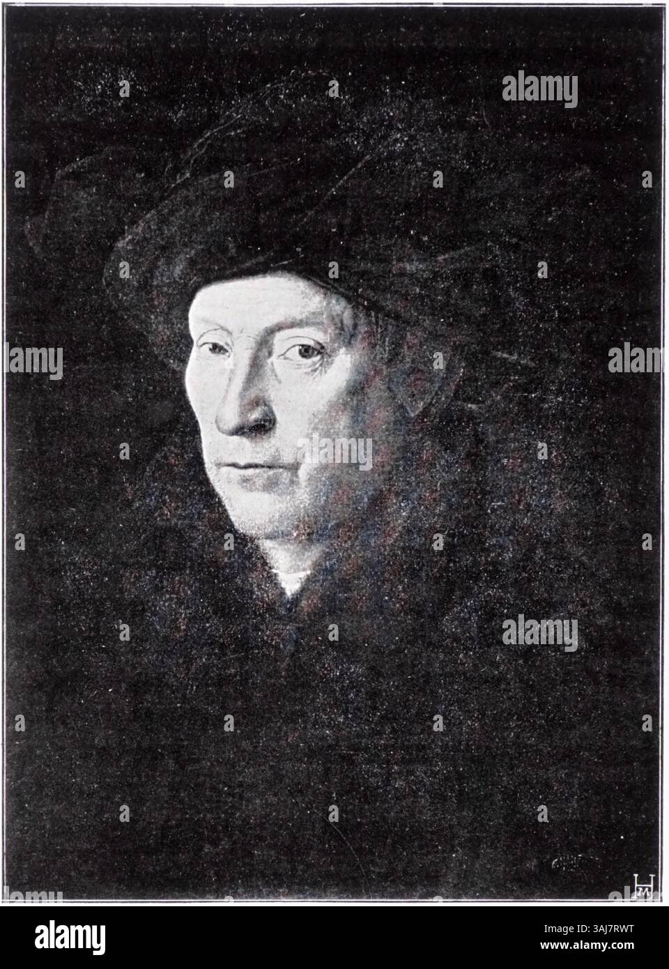 Jan van Eyck’s 'Portrait of a Man' (1433), often referred to as 'The ...